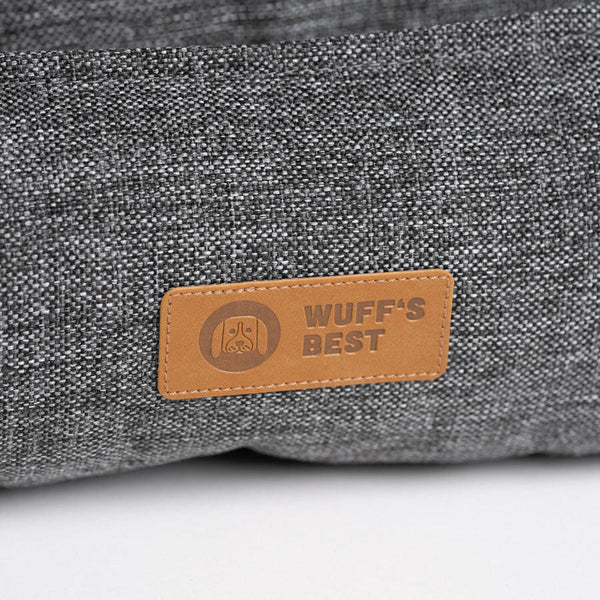 Kuschel Hundebett Nordic (Fb. anthrazit) in 3 Größen – Wuff's Best